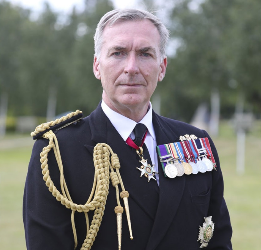 Britain's Chief of Defence Staff talks about alliance and confidence