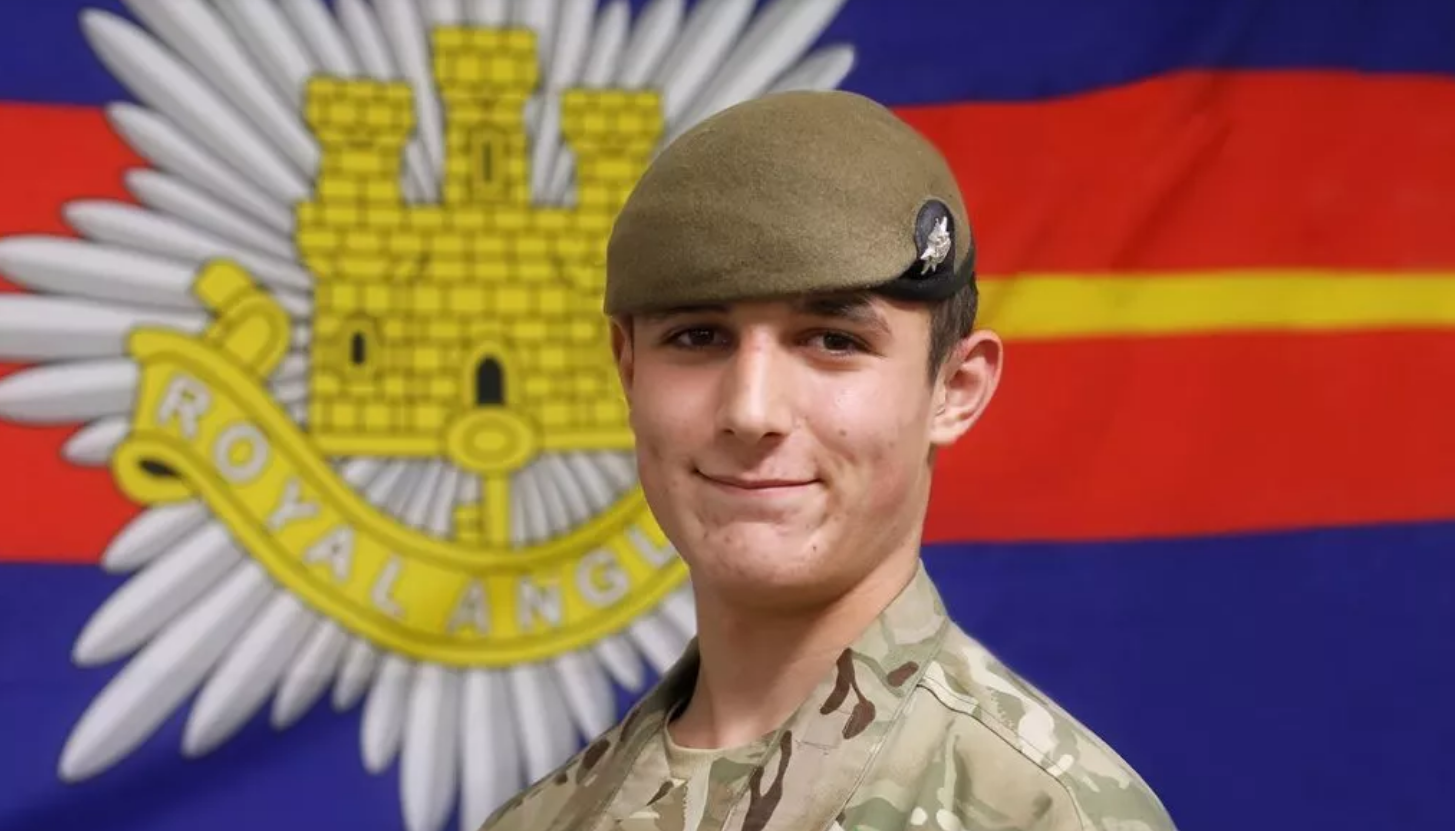 Cadet put first aid skills to work helping injured man - EARFCA